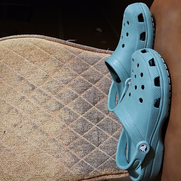 CROCS | Shoes | Crocs Classic Slip On Clogs Shoes Green | Poshmark